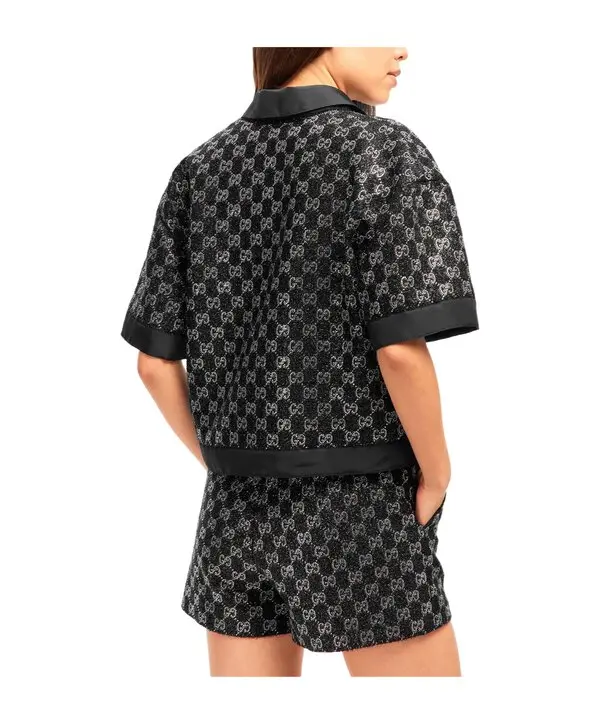 Norma Kamali Sequined Short Top