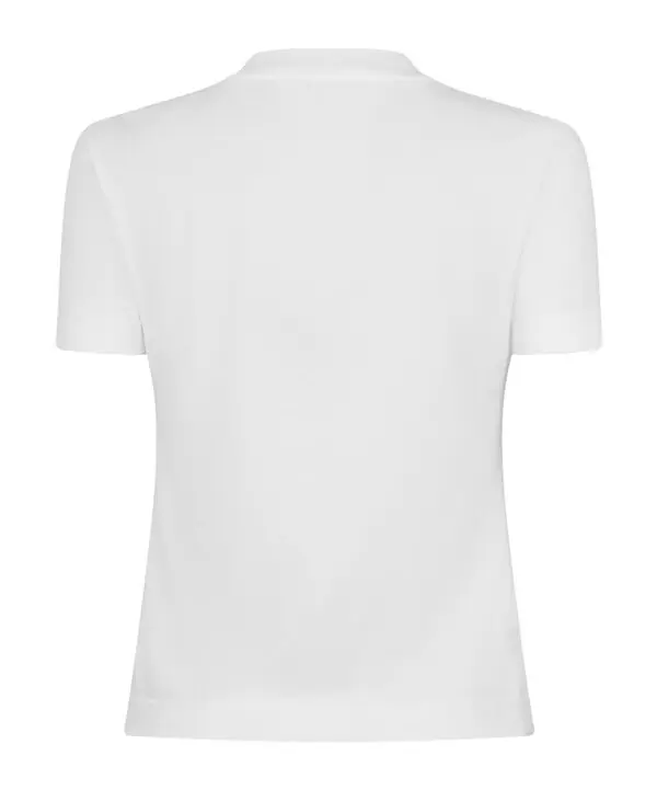 Jacquemus Short Sleeve T-shirt With Lettering Detail