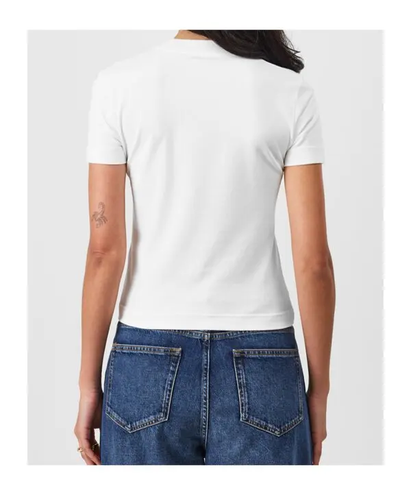 Jacquemus Short Sleeve T-shirt With Lettering Detail
