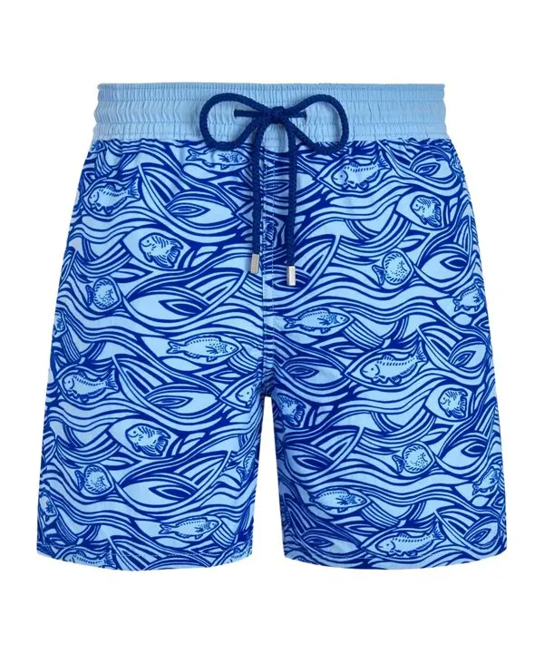 Vilebrequin Fish Pattern Quick-dry Swim Trunks