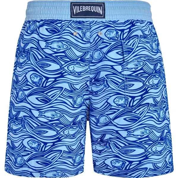Vilebrequin Fish Pattern Quick-dry Swim Trunks