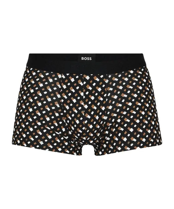 Hugo Boss Soft Fabric Logo Detail Trunks