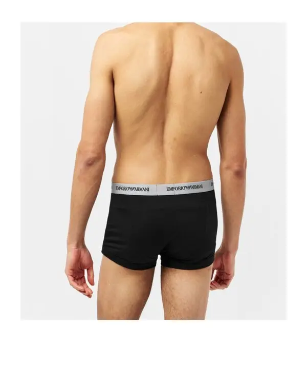 Emporio Armani 3 Pack Stretch Cotton Trunks