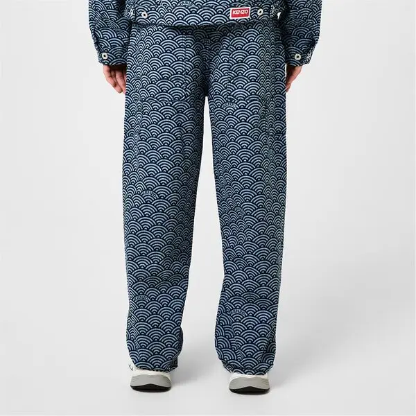 Kenzo Printed Denim Trousers