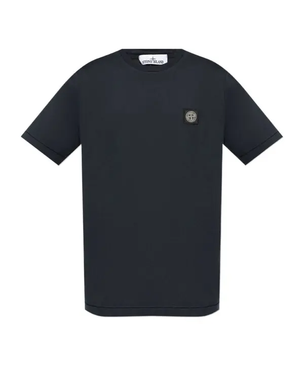 Stone Island Compass Patch Crewneck T-shirt