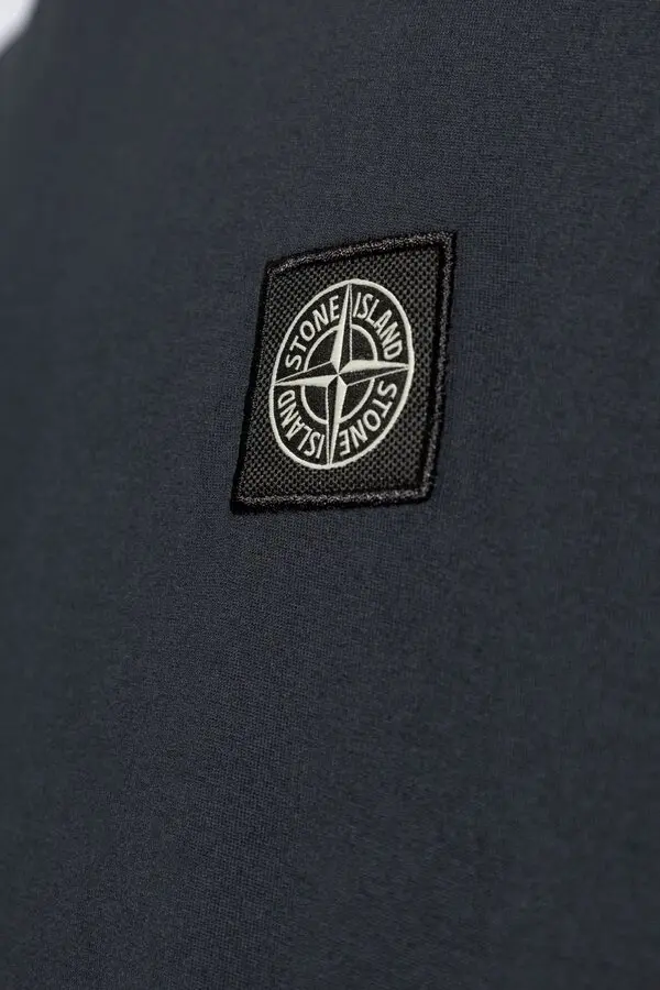Stone Island Compass Patch Crewneck T-shirt