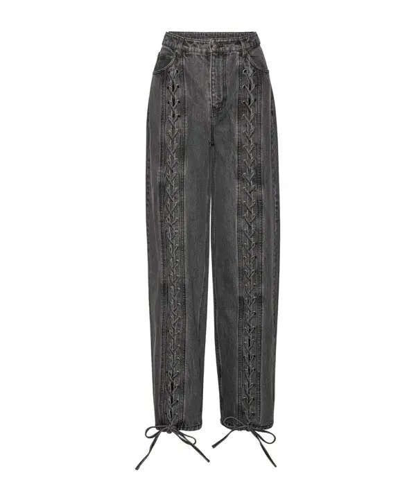 ROTATE BY BIRGER CHRISTENSEN Dixie Straight Leg Jeans