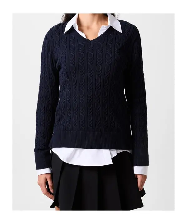 Barbour Hampton V-neck Knit