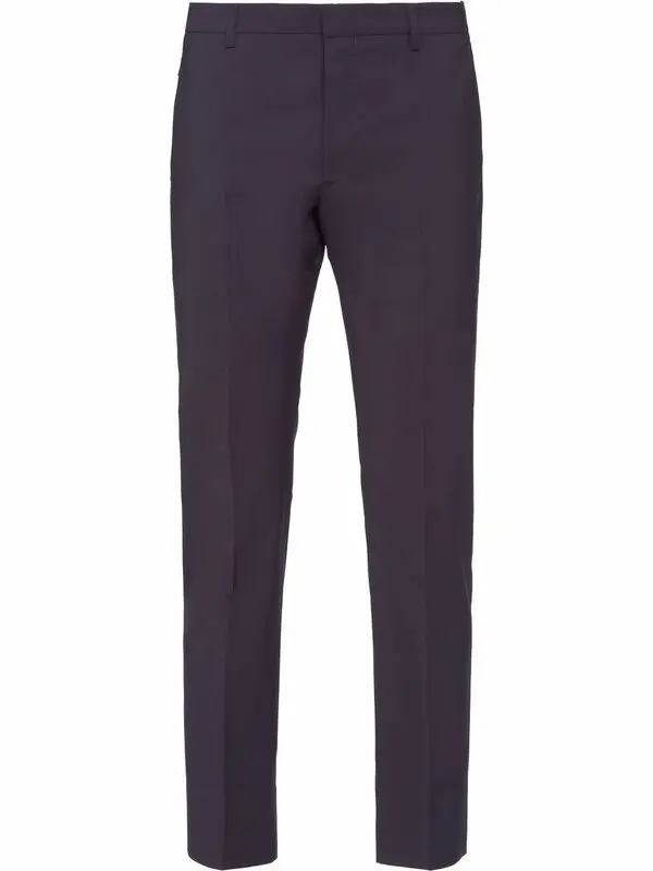 Prada Straight Leg Tailored Pants