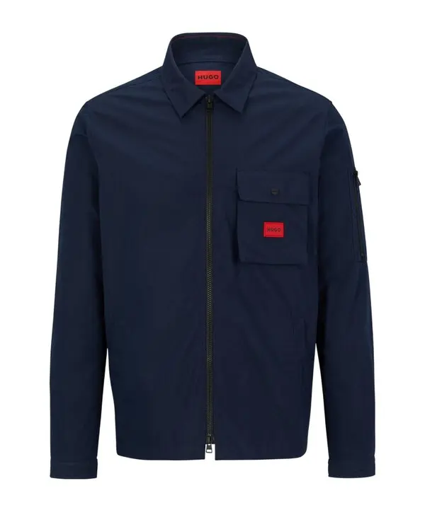 Hugo Boss Solid Color Casual Jacket