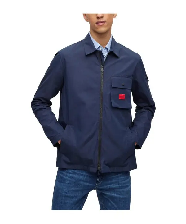 Hugo Boss Solid Color Casual Jacket