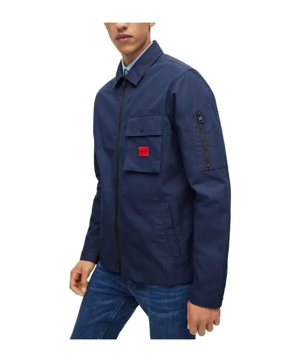 Hugo Boss Solid Color Casual Jacket
