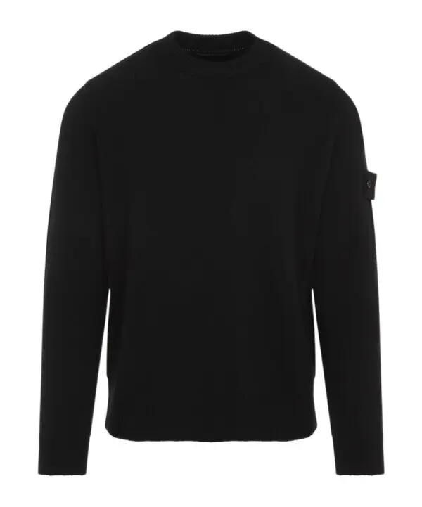 Stone Island Logo-patch Crewneck Jumper