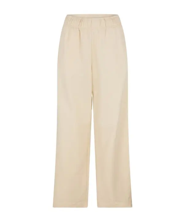 Moncler Logo Detail Wide Leg Sweatpants - Nude