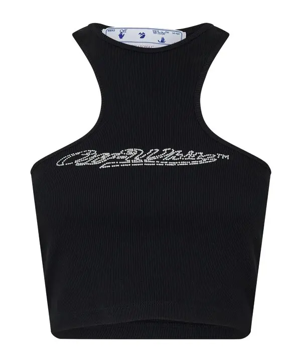 Off-White Bling Baseball Rowing Top