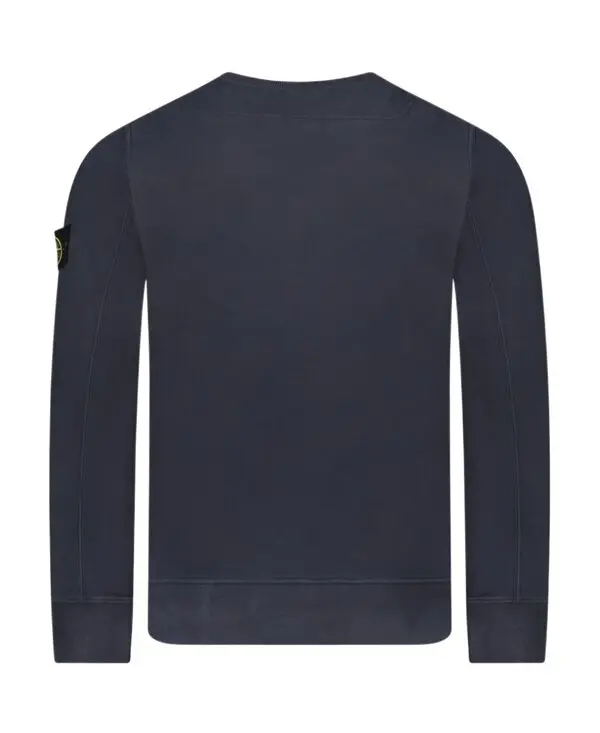 Stone Island Logo Patch Crewneck Sweatshirt