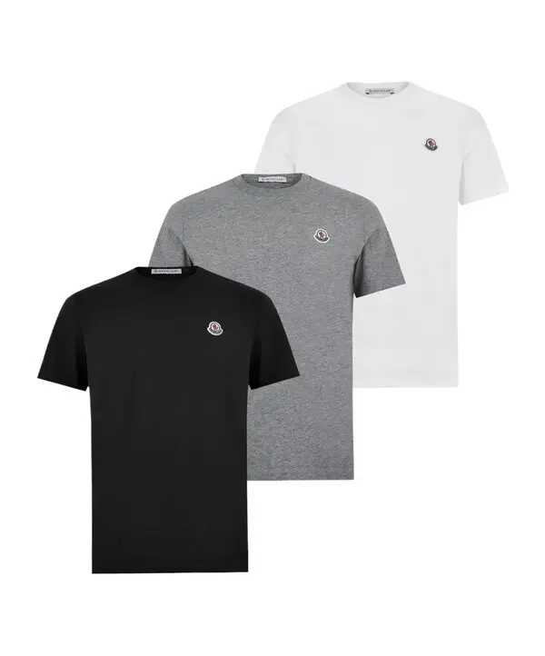 Moncler Logo T-shirt Three-pack