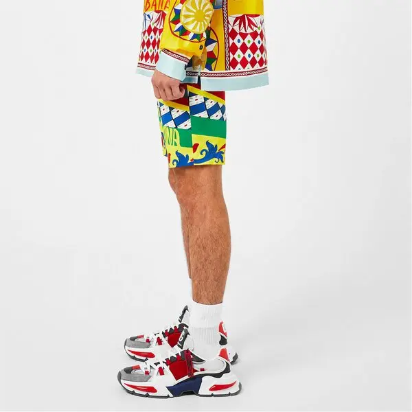 Dolce & Gabbana Printed Swim Shorts