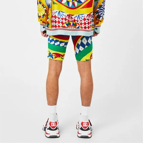 Dolce & Gabbana Printed Swim Shorts