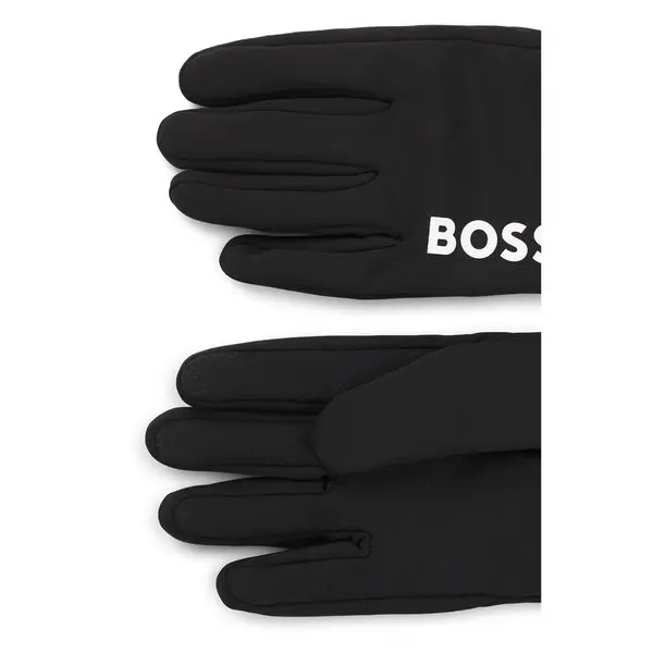 Hugo Boss Logo Detail Gloves