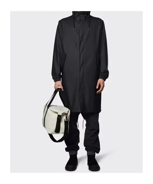 Rains Long-sleeved Hooded Coat