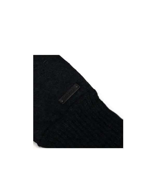 Hugo Boss Dark Heather Five-finger Warm Gloves