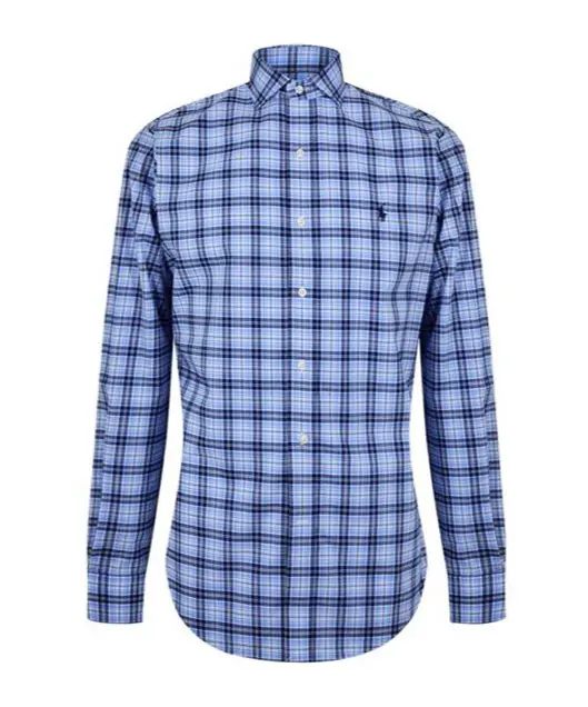 Polo Ralph Lauren Poplin Check Long Sleeve Shirt