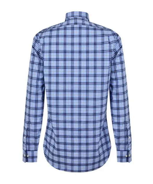 Polo Ralph Lauren Poplin Check Long Sleeve Shirt