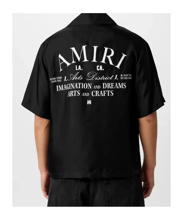 Amiri Printed Shirt - Black