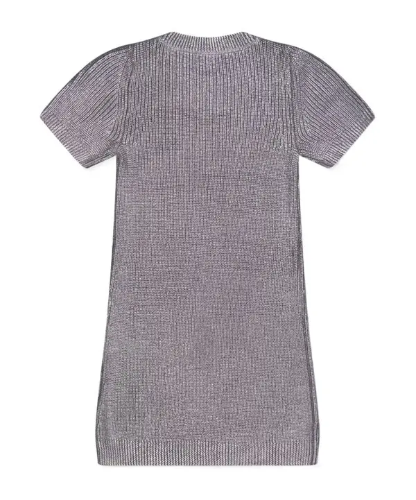 DIESEL® Short Sleeve Ribbed Knit Dress