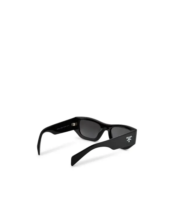 Prada Logo Rectangular Sunglasses