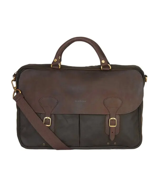 Barbour Double Handle Briefcase