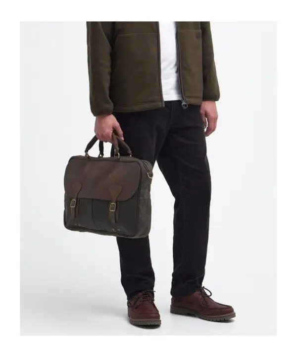 Barbour Double Handle Briefcase
