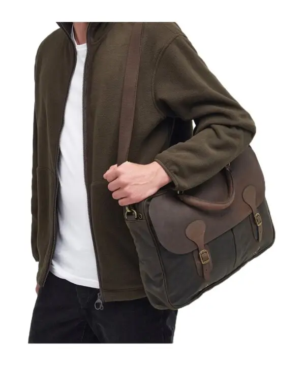 Barbour Double Handle Briefcase
