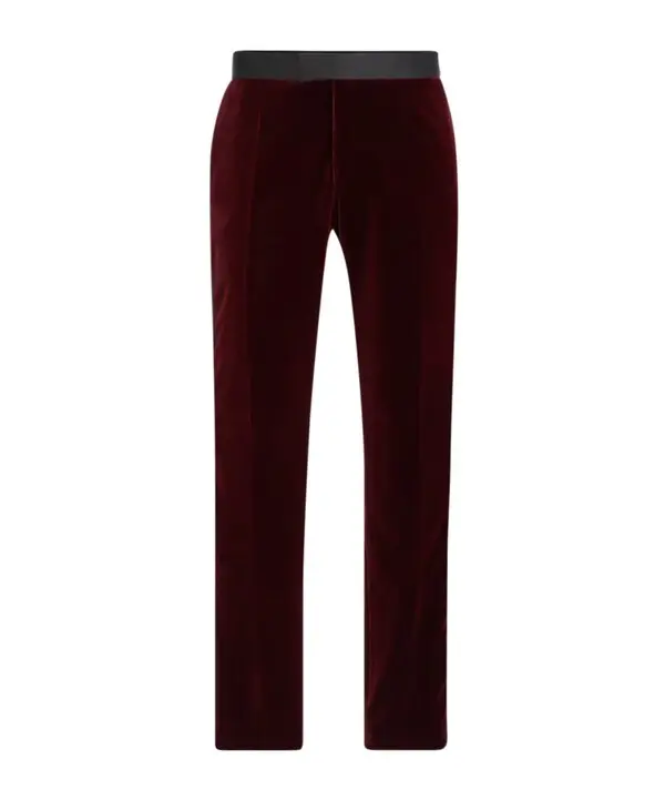 Hugo Boss Cotton Slim Fit Suit Trousers
