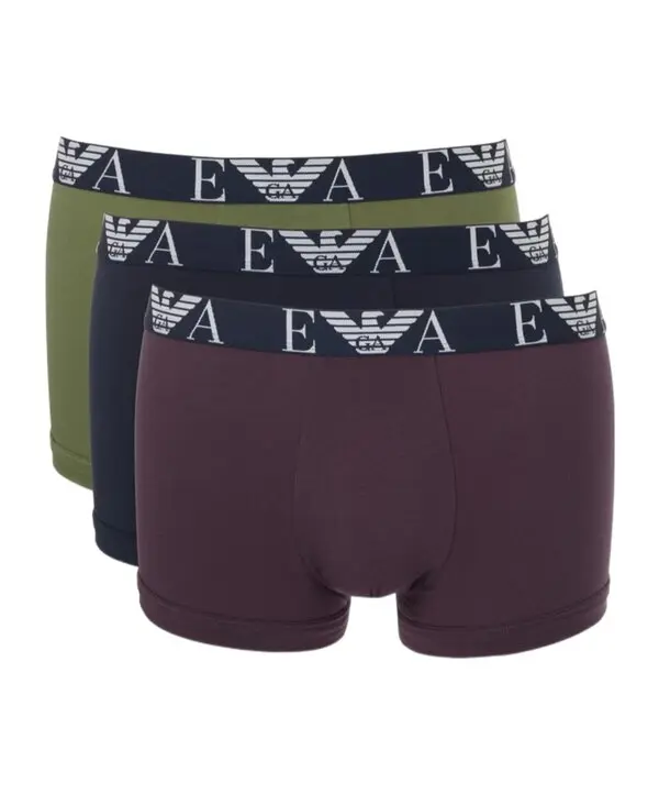 Emporio Armani 3-pack Logo Trunks