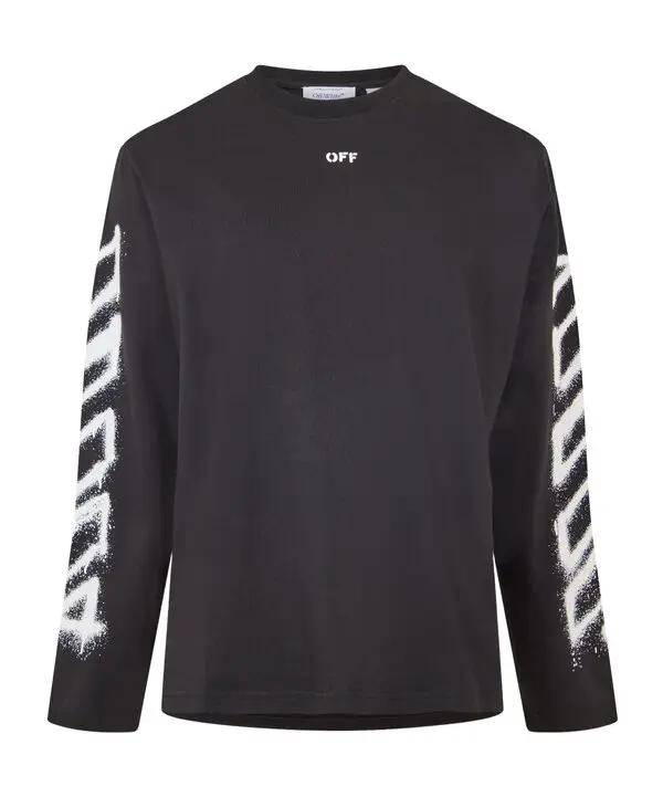 Off-White Logo Long Sleeve T-shirt