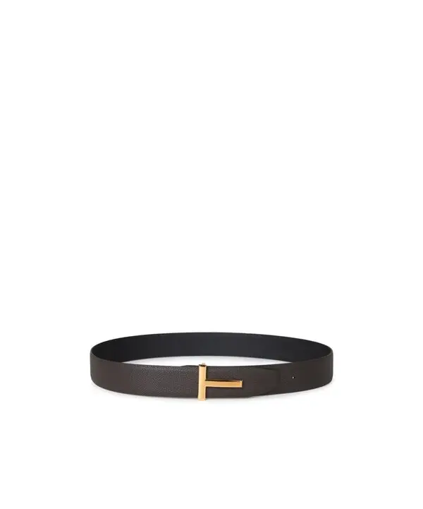 TOM FORD T-shaped Double-sided Leather Belt