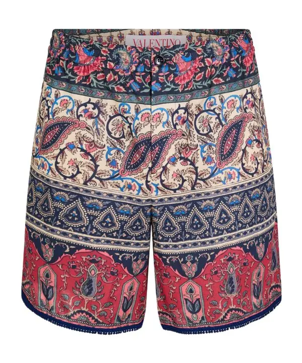 Valentino Garavani Printed Graphic Shorts