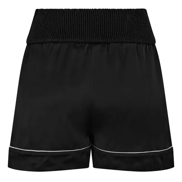Off-White Satin Logo-patch Shorts