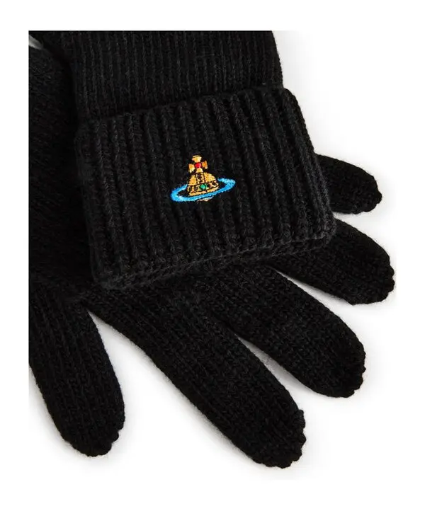 VIVIENNE WESTWOOD Orb Knitted Gloves