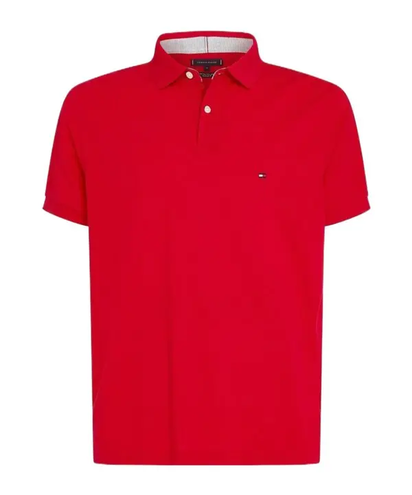 Tommy Hilfiger Logo Short Sleeve Polo Shirt