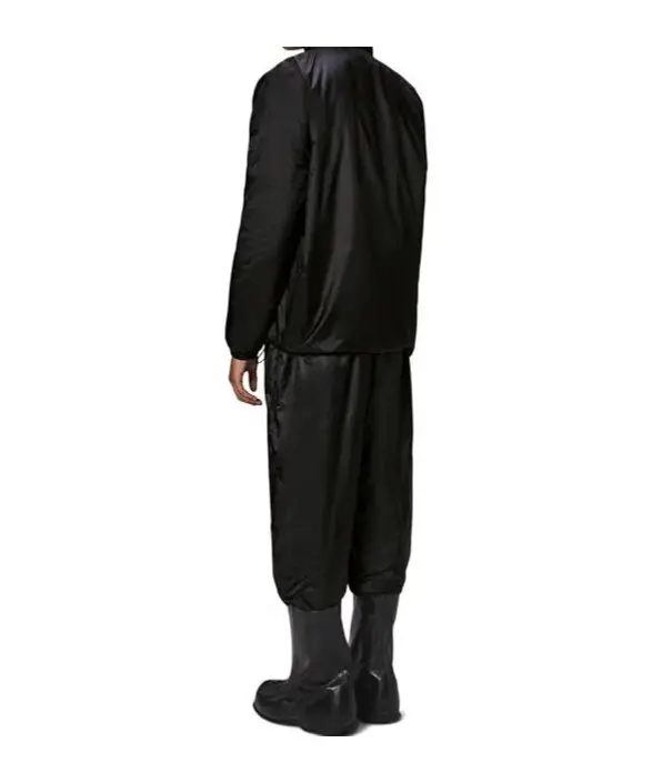 Rains Zipper Hooded Cotton Jacket