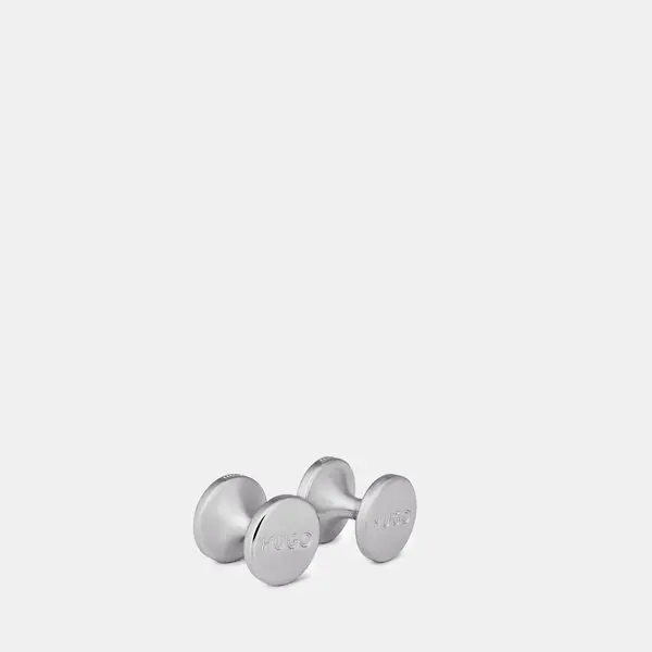 Hugo Boss Tokeep Round Cufflinks - Gray