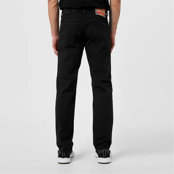 DIESEL® Tapered Jeans With Button And Zipper Closure