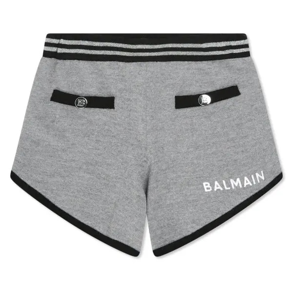 Balmain Solid Color Versatile Shorts