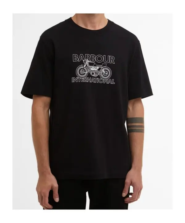 Barbour Motorcycle Graphic T-shirt