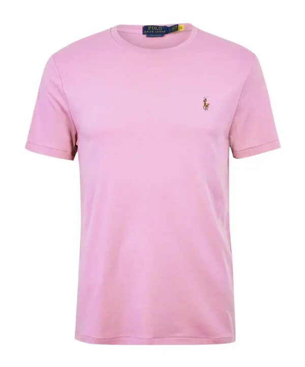 Polo Ralph Lauren Logo Crew Neck T-shirt - Pink