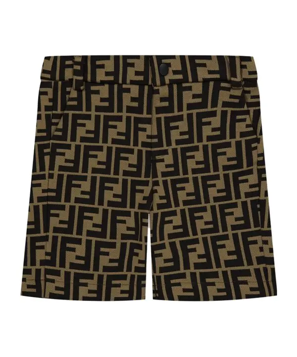 Fendi Logo Printed Shorts