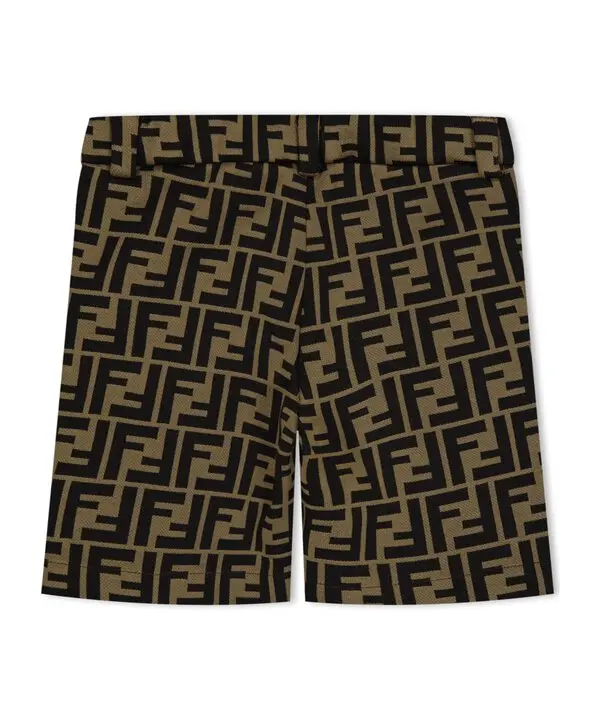 Fendi Logo Printed Shorts